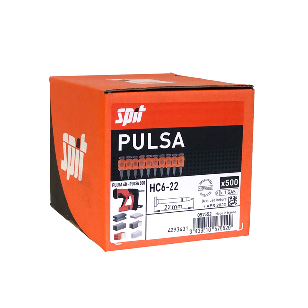 RJ Fixings.Shop . Spit Pulsa HC6 Pins - Pulsa 40 - Pulsa 800